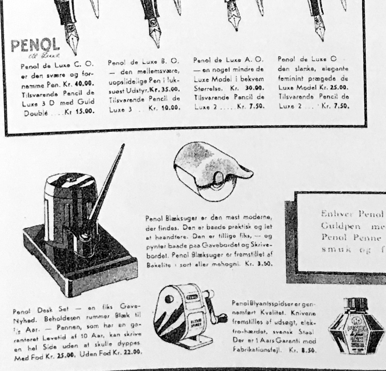 A plethora of Penols – PM Pens